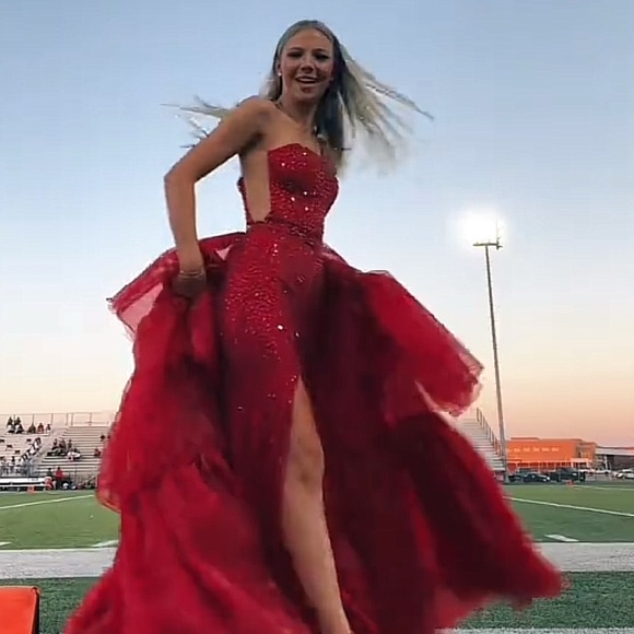 Ava Presley | Dresses | Ava Presley 38822 Red | Poshmark